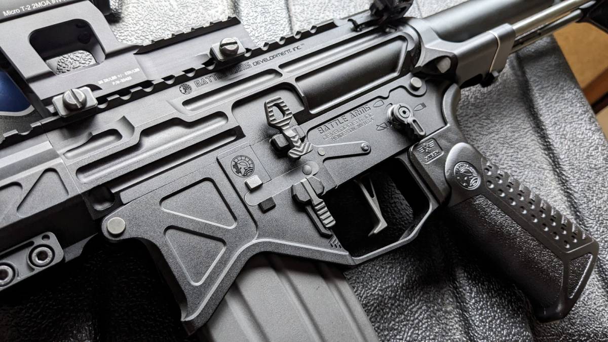 FALCON TOYS BATTLE ARMS BAD 556 PDW SBR フルコンプリート KAC AIMPOIN MWS 東京マルイ ...