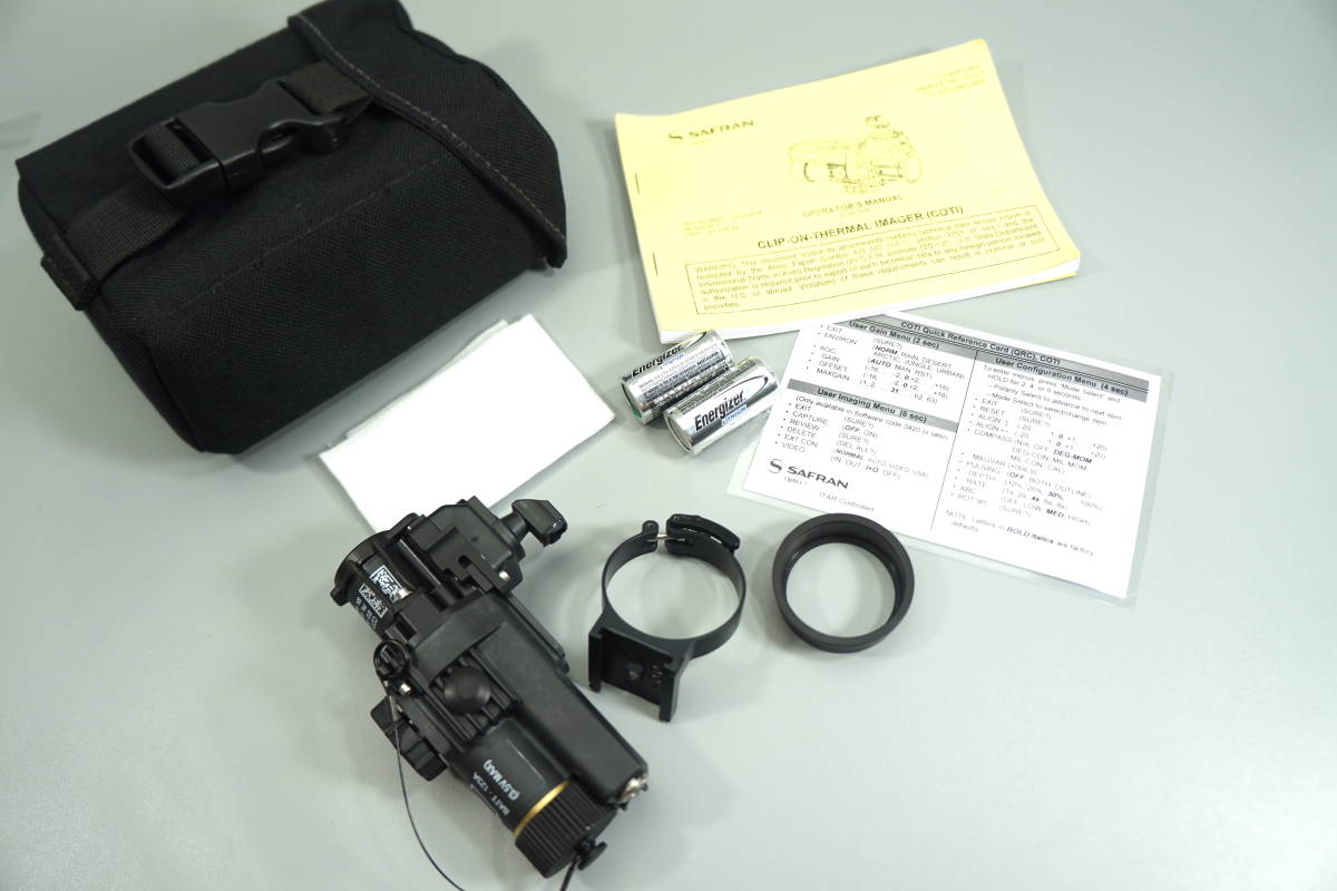 実物 OPTICS1 AN/PAS-29A COTI 超小型サーマル 付属品完全品 Trijicon Leupold PVS PSQ ...