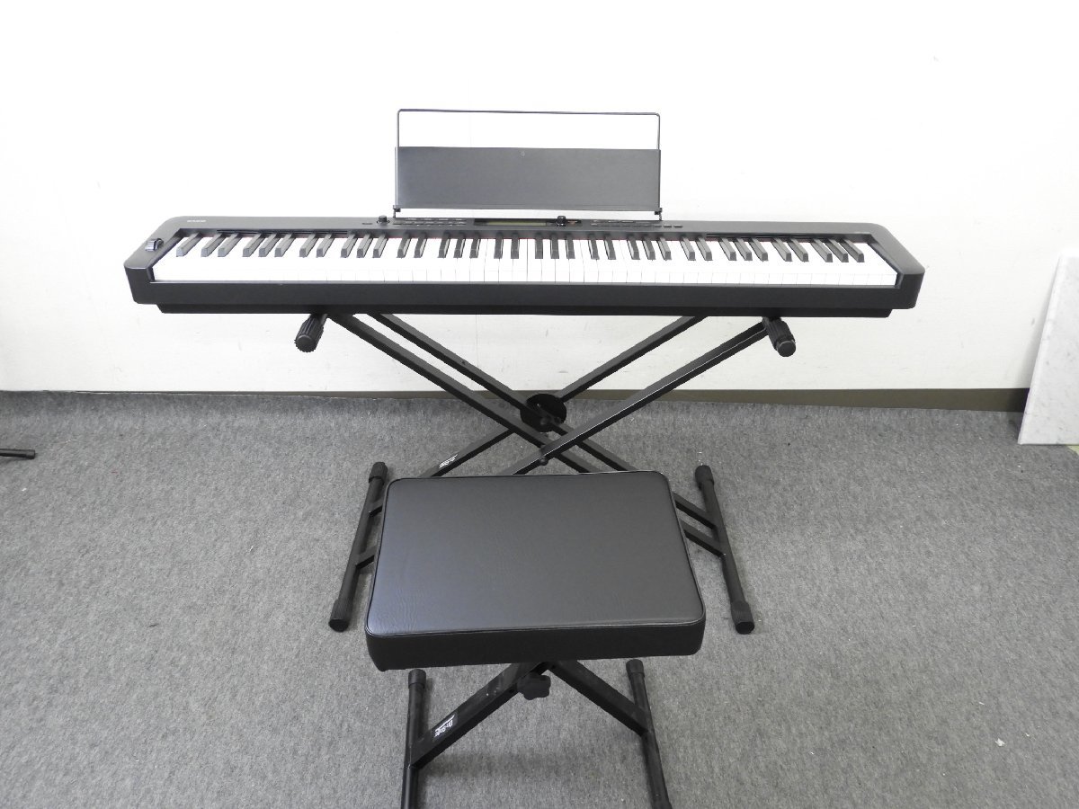 CASIO カシオ CDP-S300 電子ピアノ 2022年製 スタンド付き(カシオ)｜売買されたオークション情報、yahooの商品情報を ...