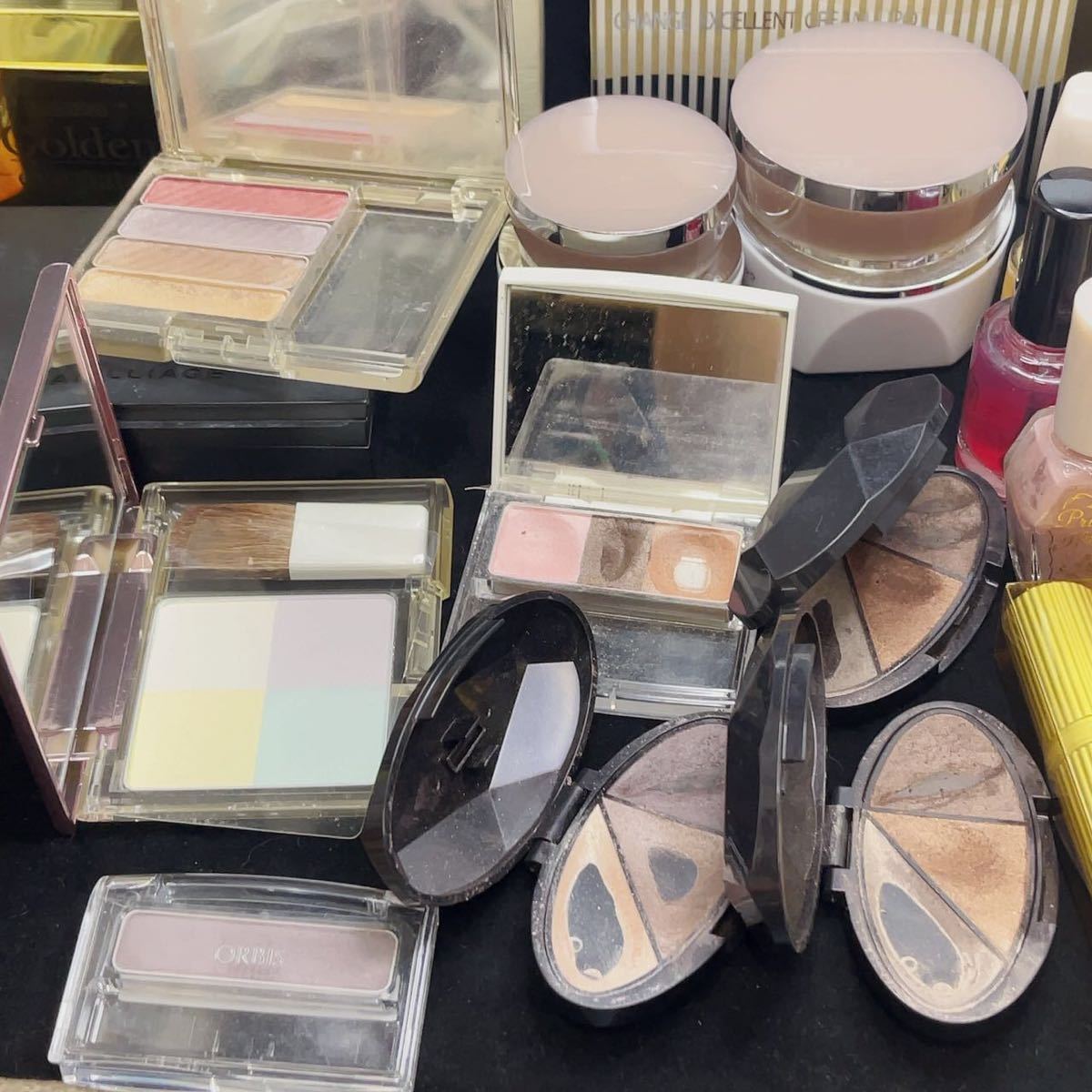 1円 コスメ 化粧品まとめ 大量セット ジバンシイ/エルメス/SK-II/ORBIS/FERVERE ファンデーション アイシャドウ 口紅 ネイル クリーム等(その他)｜売買されたオークション ...