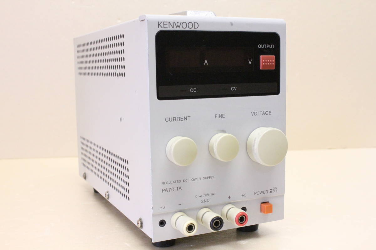 KENWOOD PA70-1A 直流安定化電源 TEXIO(その他)｜売買されたオークション情報、yahooの商品情報をアーカイブ公開 ...