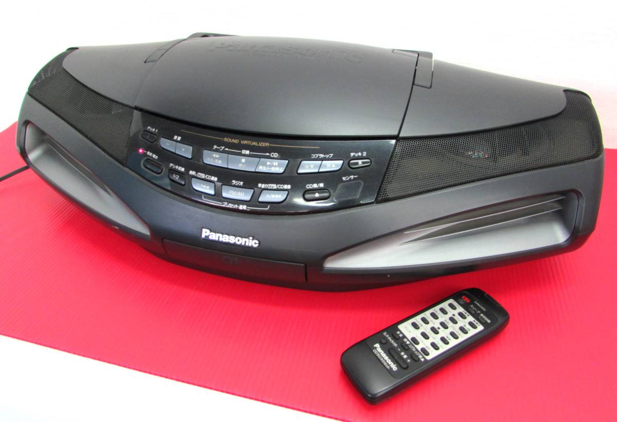完全 Panasonic パナソニック RX-ED77 コブラトップ CDラジカセ /CD ラジオ カセットテープ① ②再生OK/ リモコン み(ラジカセ)｜売買されたオークション情報 ...
