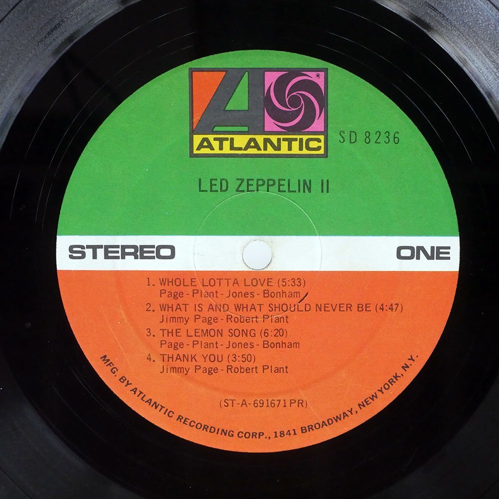 米 LED ZEPPELIN/2/ATLANTIC SD8236(Led Zeppelin)｜売買されたオークション情報、yahooの商品情報 ...