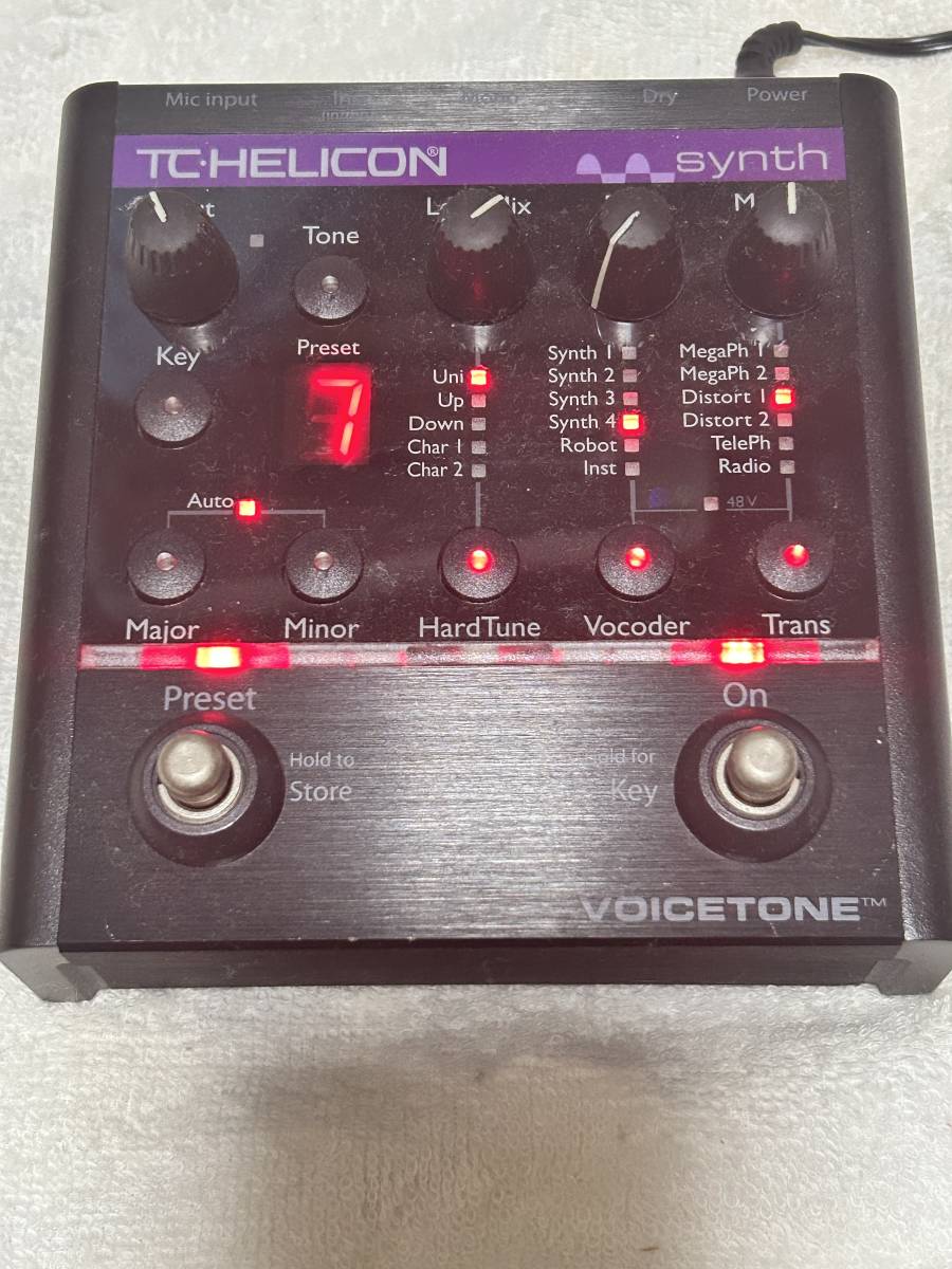TC-Helicon VOICETONE synth ボーカル エフェクター オートチューン/ヴォコーダー(エフェクター)｜売買された ...