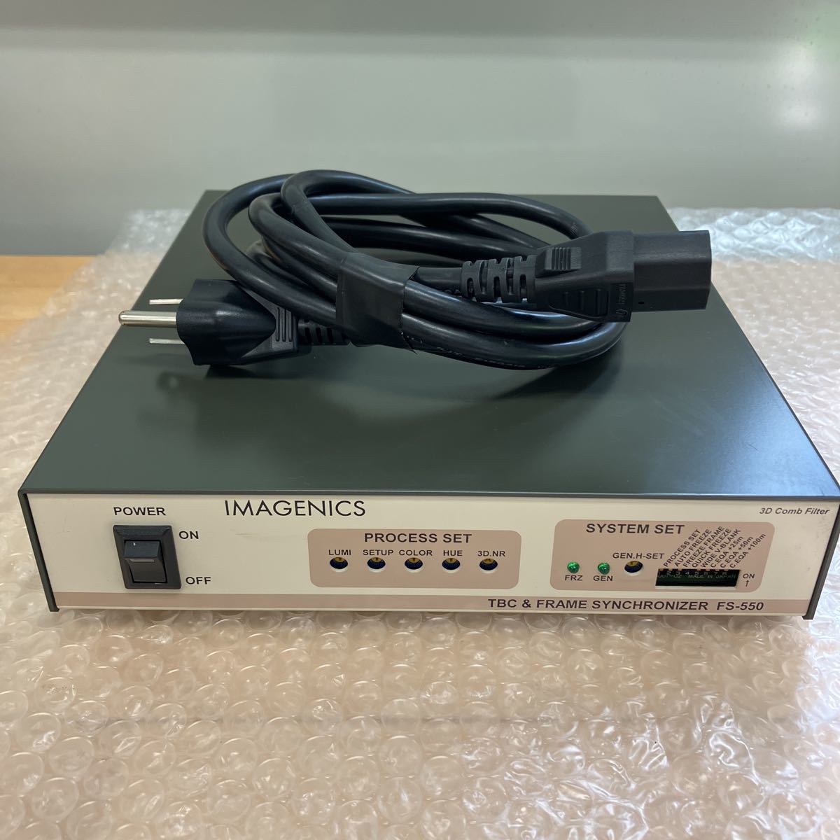 IMAGENICS FS-550 TBC&フレームシンクロナイザ 通電確認のみ O-447(電材、配電用品)｜売買されたオークション情報、yahooの商品情報をアーカイブ公開 - オークファン ...