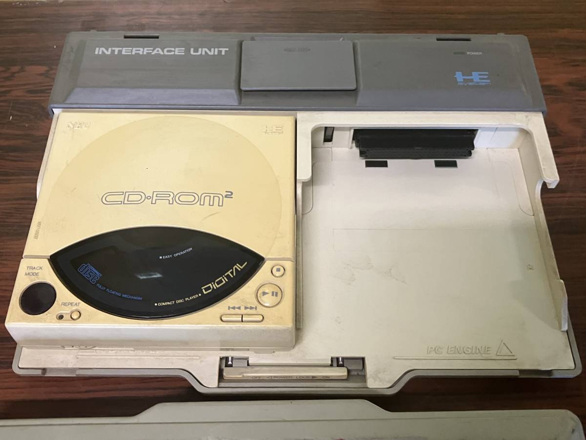 PC Engine CD ROM System Console Interface IFU-30A tested PCエンジン CD-ROM2 ...