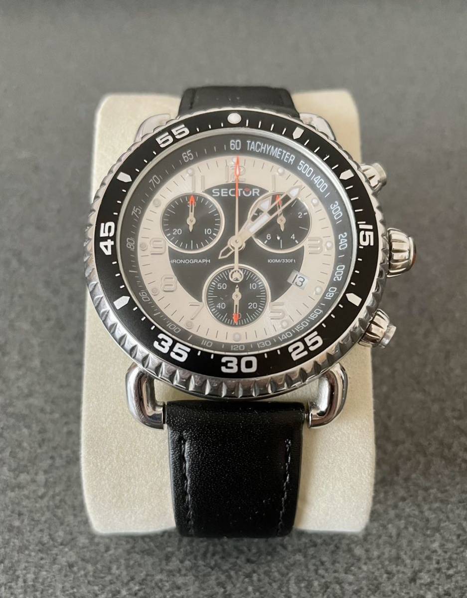 SECTOR CHRONO セクター クロノ290 100BAR トリプルカレンダー クオーツ 稼動品(セクター)｜売買されたオークション情報 ...