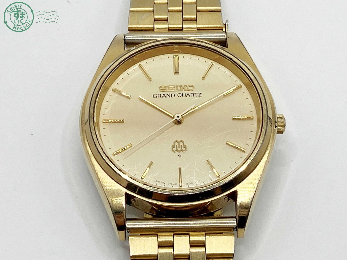 08411101 SEIKO セイコー GRAND QUARTZ グランドクォーツ 9940-8010 メンズ 腕時計 QZ ゴールド ...