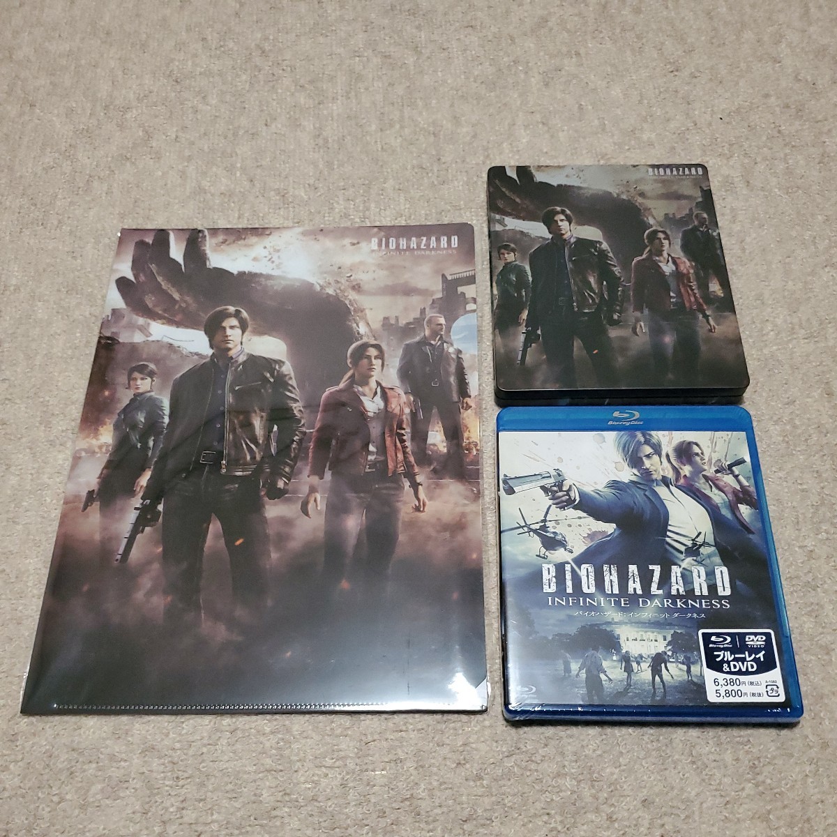 洋画 Blu-ray Disc+DVD2枚組 BIOHAZARD INFINITE DARKNESS バイオハザード:インフィニット ...