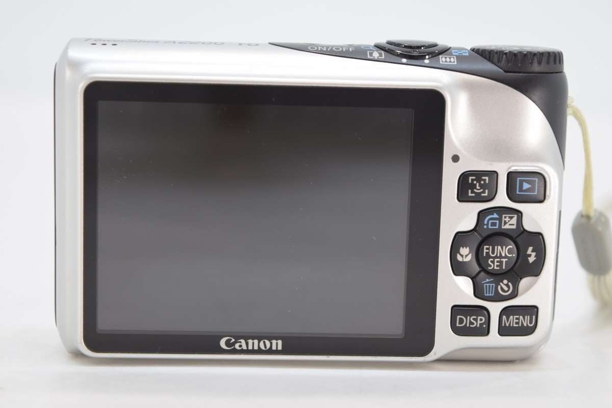 CANON キヤノン Power Shot パワーショット A2200 HD PC1585 シルバー 4x f=5.0-20.0mm 1:2 ...