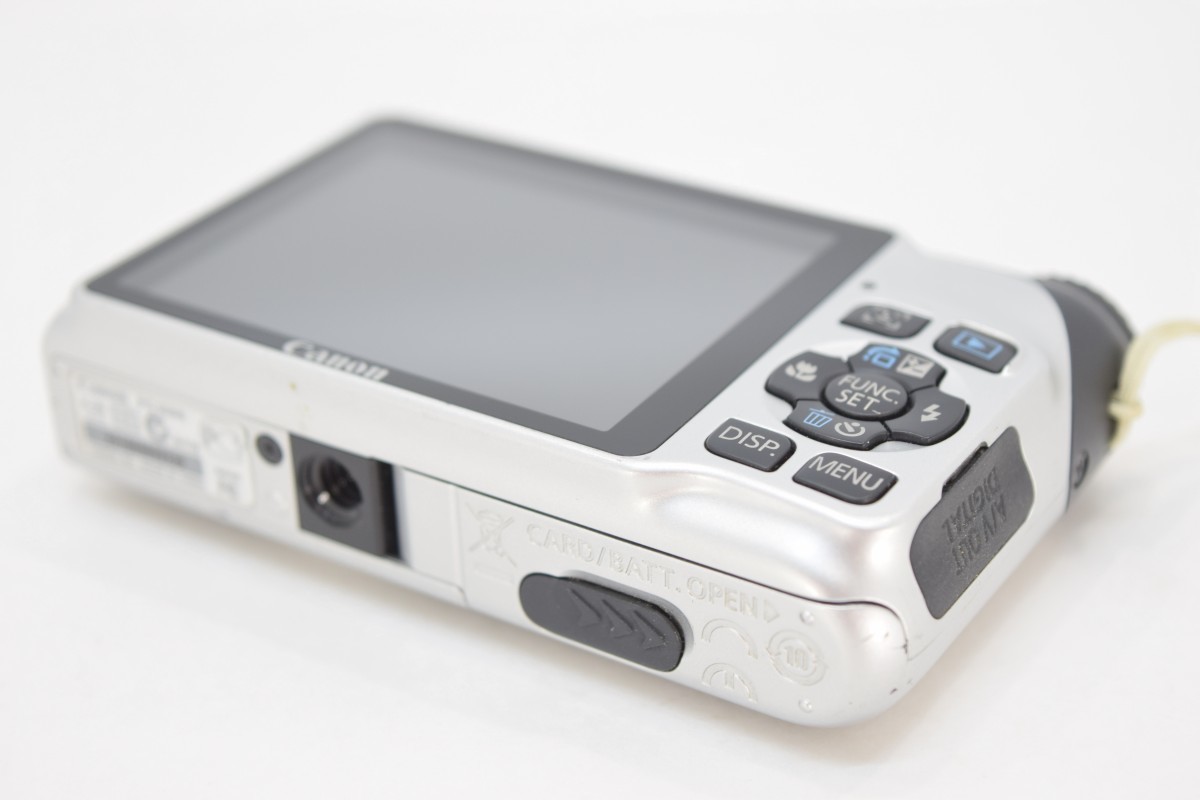 CANON キヤノン Power Shot パワーショット A2200 HD PC1585 シルバー 4x f=5.0-20.0mm 1:2 ...