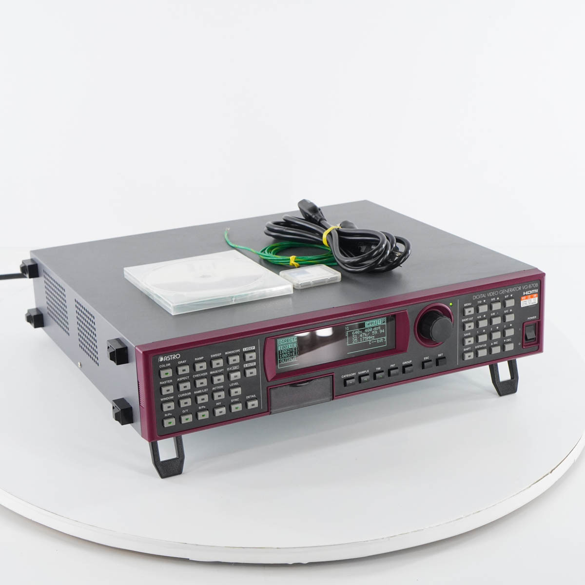 DW 8日保証 05/2022CAL VG-870B ASTRO DIGITAL VIDEO GENERATOR アストロ ビデオ ...