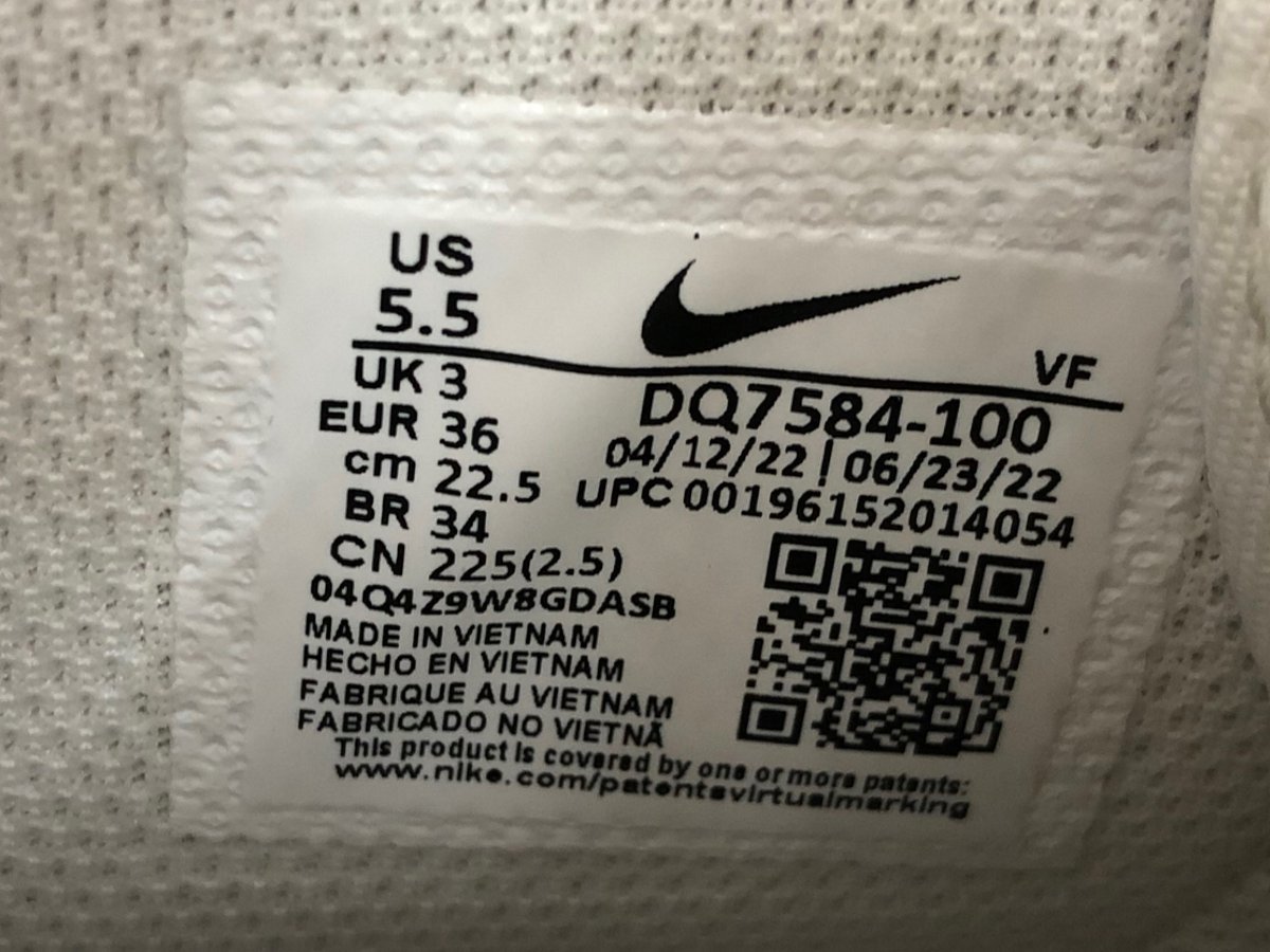 NIKE ナイキ WMNS Air Force 1 High 40th Anniversary エアフォース1 ハイ アニバーサリー スニーカー DQ7584-100 US5.5 22.5cm ...