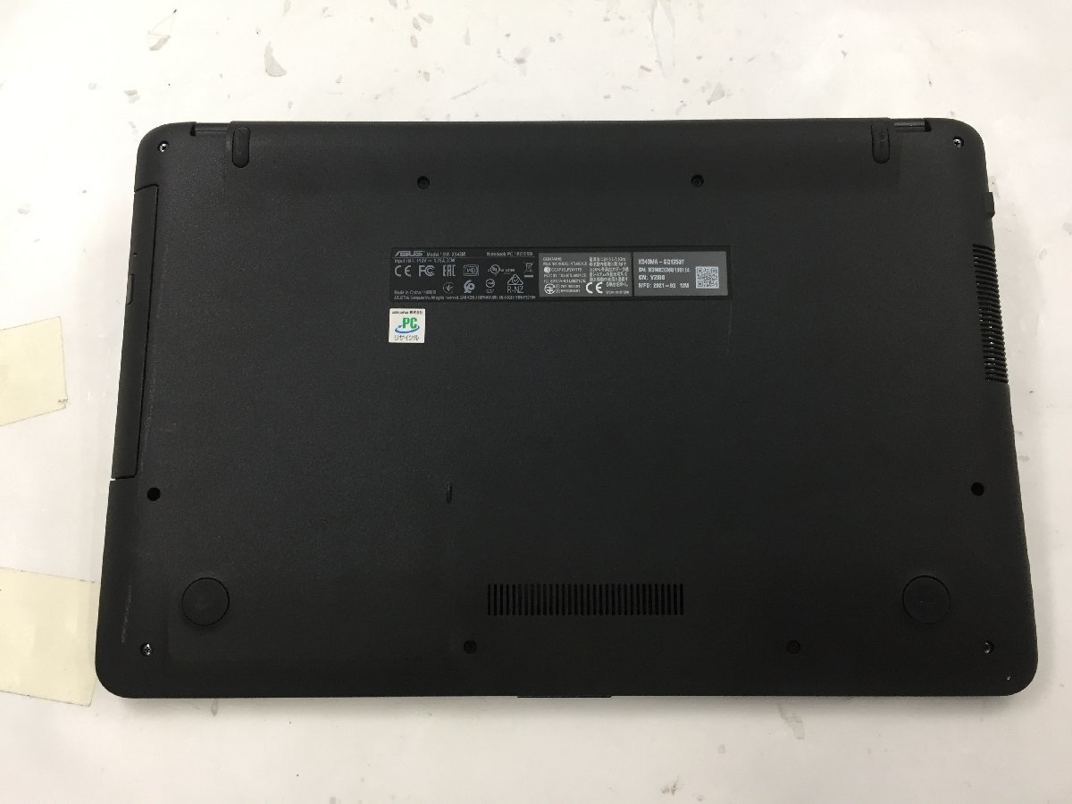 ASUS エイスース ノートPC/Celeron N4020/HDD 256GB VivoBook_ASUSLaptop X540MAR_X543MA Blanccoにて消去済み 0920 N ...