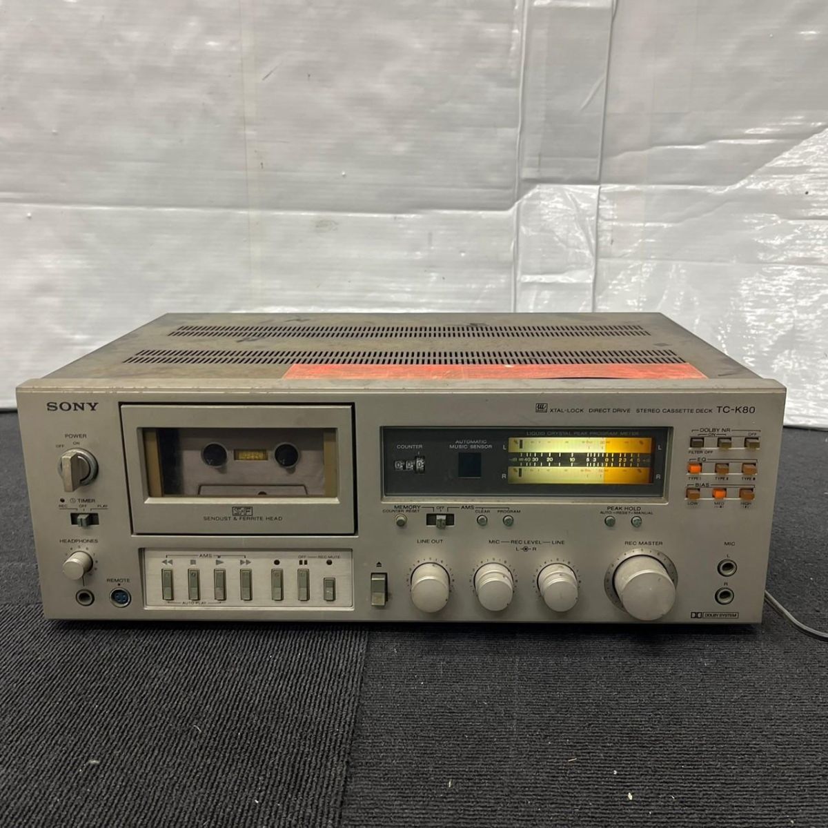 SONY TC-K80の値段と価格推移は？｜9件の売買データからSONY TC-K80の価値がわかる。販売や買取価格の参考にも。
