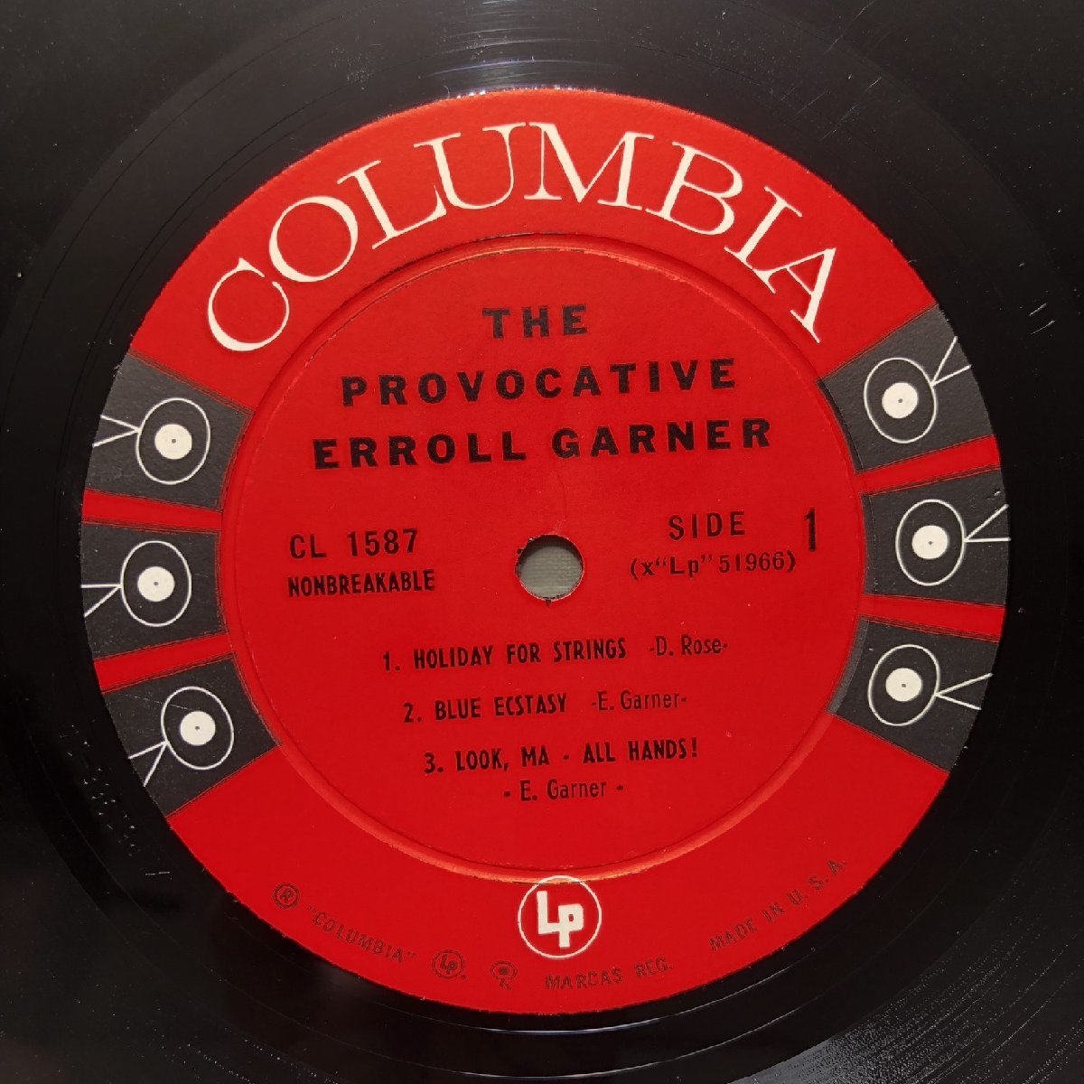 原信夫Collection 美盤 盤 1961年 CL1587 米国オリジナル盤 エロル ガーナー Errol Garner LPレコード ...