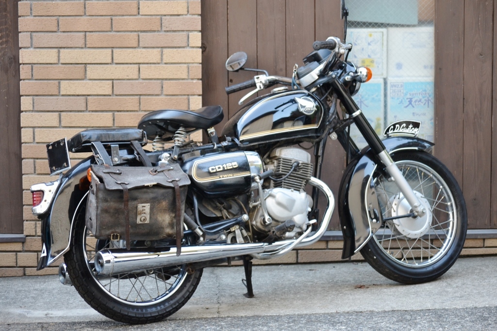 横浜 動画有 ホンダ CD125T カスタム 綺麗 旧車 実働 全国配送可 検 CD125K CB NSR TL SL カブ CL トーブ ...