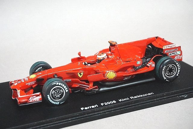 Red Line レッドライン 1/43 FERRARI フェラーリ F2008 日本GP K.ライコネン 富士スピードウェイ Alice ...