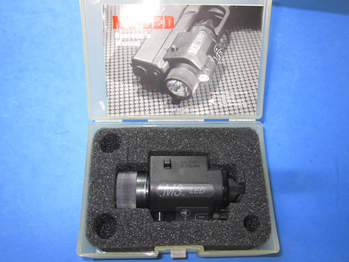 "① STREAMLIGHT M3LED ストリームライト タクティカルライト レッド-LED 実物(ガスガン)｜売買されたオークション情報、yahooの商品情報をアーカイブ公開 ...