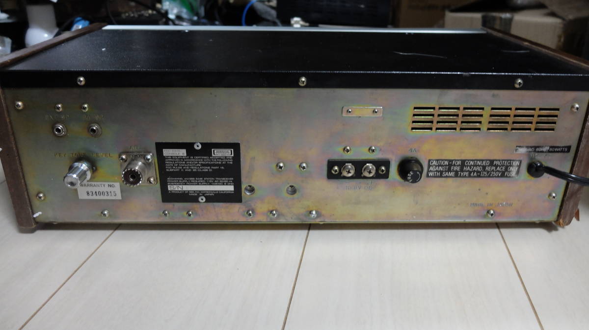 CB無線機 SBE Console Ⅵ Belcom 40ch AM/SSB Wonder990固定機 日本電業 ベルコム 検 NASA ...