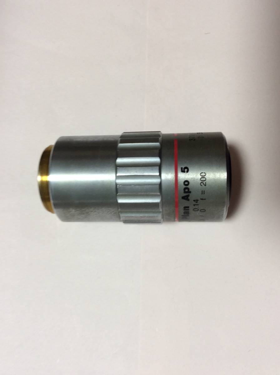 Mitutoyo ミツトヨ 顕微鏡用対物レンズ M Plan Apo 5 378-802-2(顕微鏡)｜売買されたオークション情報、yahoo ...