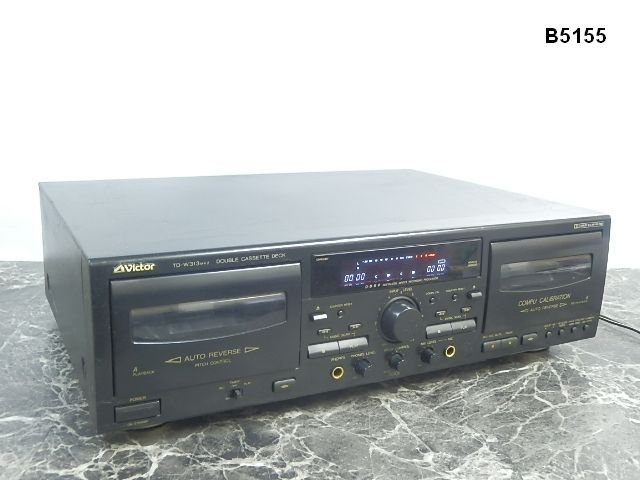 B5155M Victor ビクター ダブルカセットデッキ TD-W313 MK2 ジャンク(一般)｜売買されたオークション情報、yahooの ...