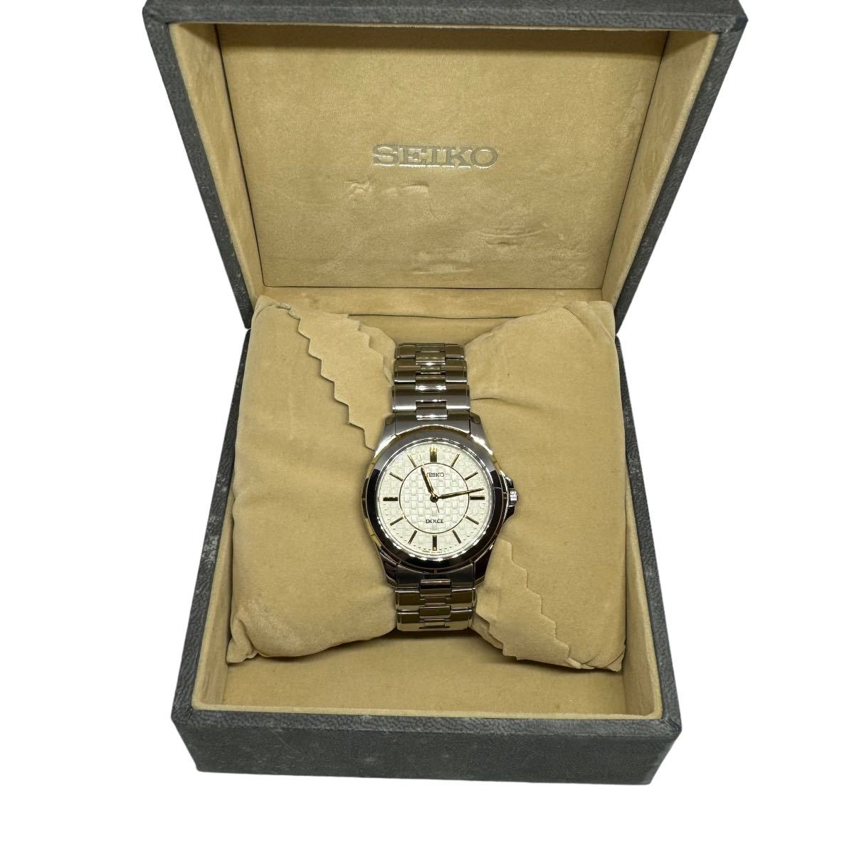 セイコー SEIKO DOLCE 8J41-0AF0 メンズ腕時計 クォーツ(ドルチェ)｜売買されたオークション情報、yahooの商品情報を ...