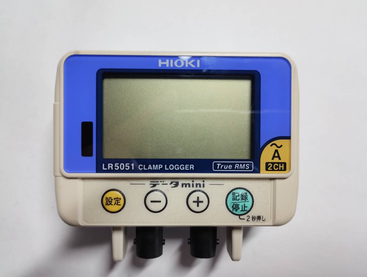 HIOKI LR5051 クランプロガー データロガー 負荷電流/漏れ電流記録 コンパクトデータロガー 日置(電気計測器)｜売買された ...