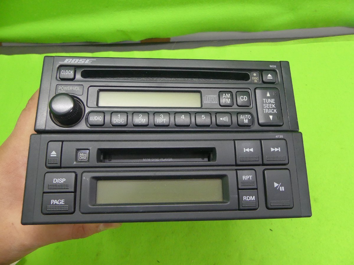 マツダ ロードスター NB8C 純正 BOSE ボーズ オーディオ デッキ CD 1DIN N066 66 9R0 NA6CE NA8C NB6C ユーノス A870(その他)｜売買された ...