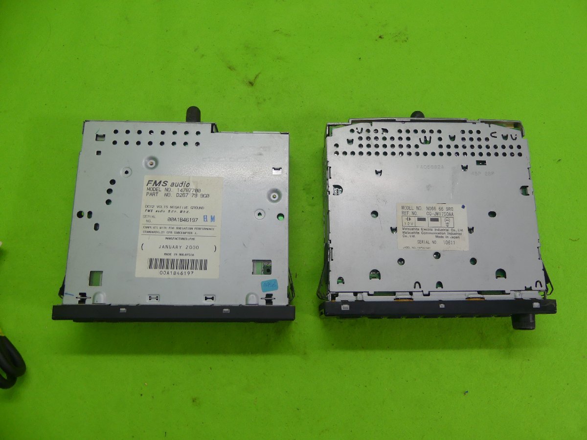 マツダ ロードスター NB8C 純正 BOSE ボーズ オーディオ デッキ CD 1DIN N066 66 9R0 NA6CE NA8C NB6C ユーノス A870(その他)｜売買された ...