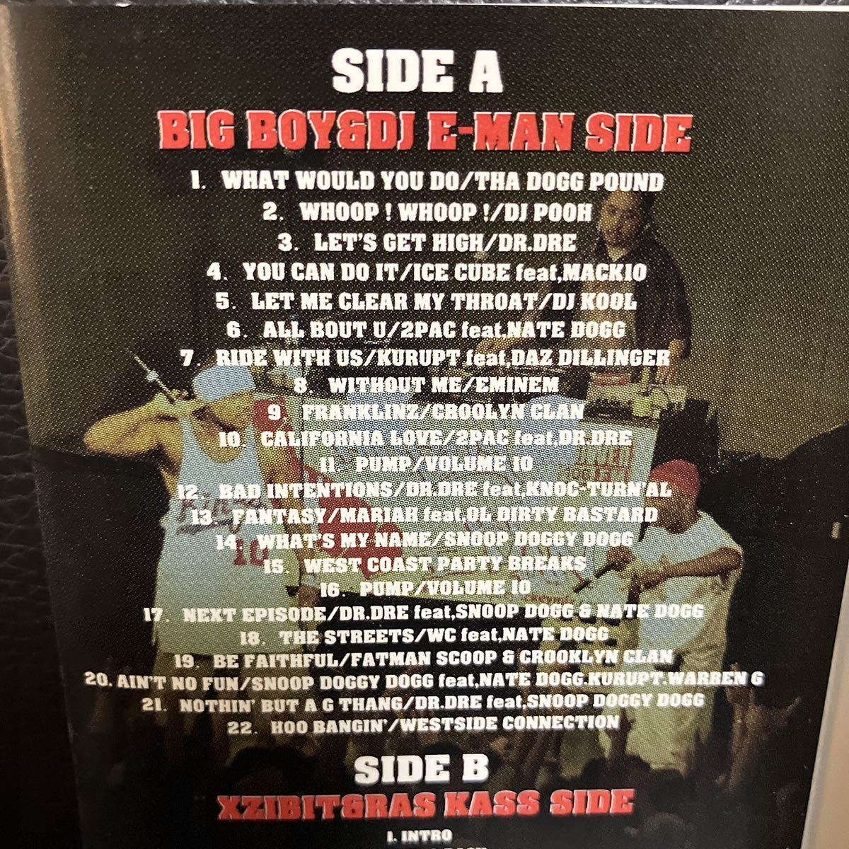 CD付 MIXTAPE DJ BIG BOY & E-MAN WESTSIDE MICKEY FICKEY LIVE JAPAN XBIZIT ...