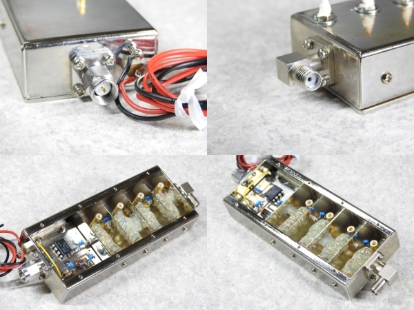 HPマイクロ波 NEC UPC1656C 850MHz Gain19dB OUT10.5dBm DC+10V WIDE-BAND ...