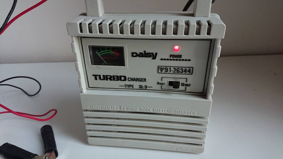 現状品 マルハマ MC-100SD MARUHAMA バッテリー 充電器 バッテリーチャージャー Daisy SL-3型 高性能小型充電器 ターボチャージャー(充電器)｜売買されたオークション ...
