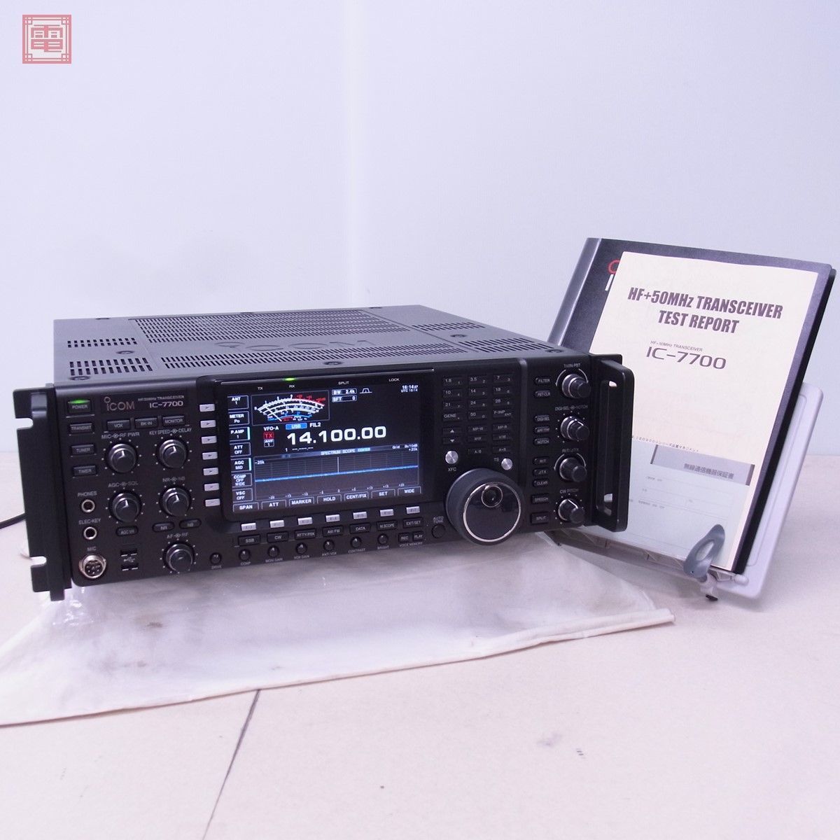 アイコム ICOM IC-7700 HF/50MHz 200W 取説 元箱付 SF(固定)｜売買されたオークション情報、yahooの商品情報をアーカイブ公開 - オークファン（aucfan.com）