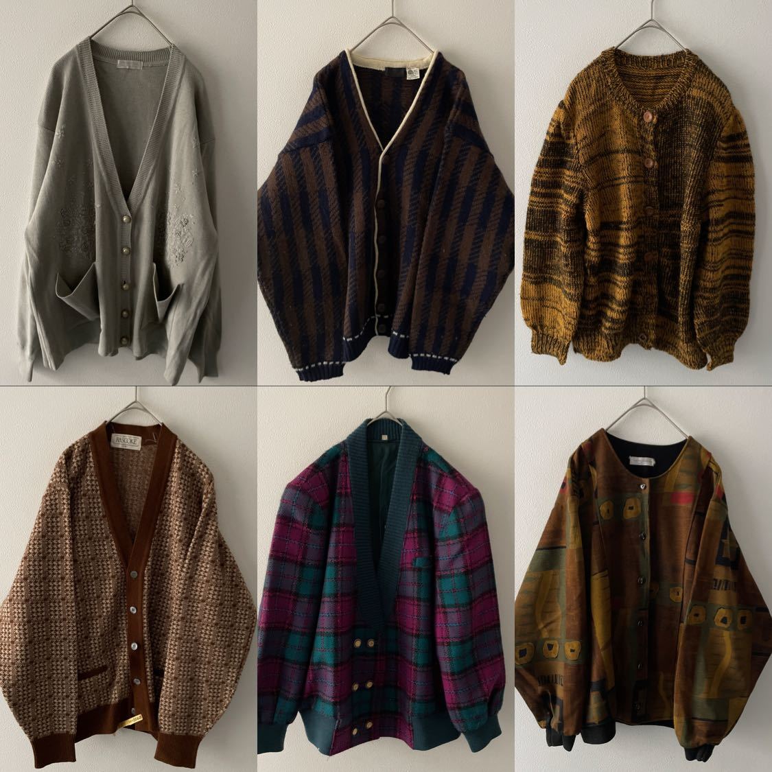 古着卸 レディース デザイン古着 レトロ カーディガン ニットカーディガン 6枚 まとめ売り 1円スタート サイズMIX(Lサイズ)｜売買されたオークション情報、yahooの商品情報を ...