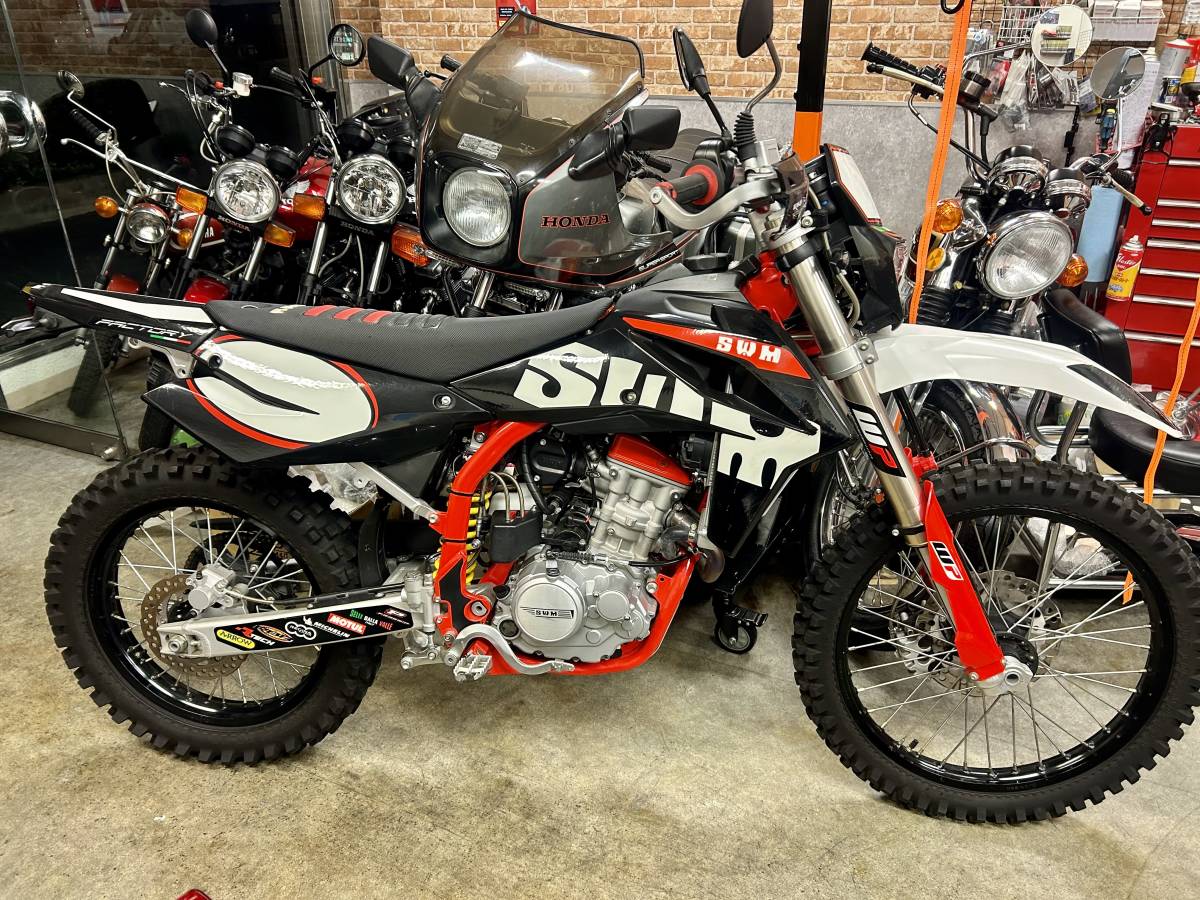 低走行美車 SWM RS125R アローフルEX sm125r dトラッカー crf エンデューロ rx125(その他)｜売買された ...
