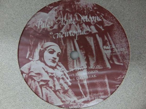 LP / Pale Acute Moon / Newtopia / Monolith Communications / MN 25005 ...