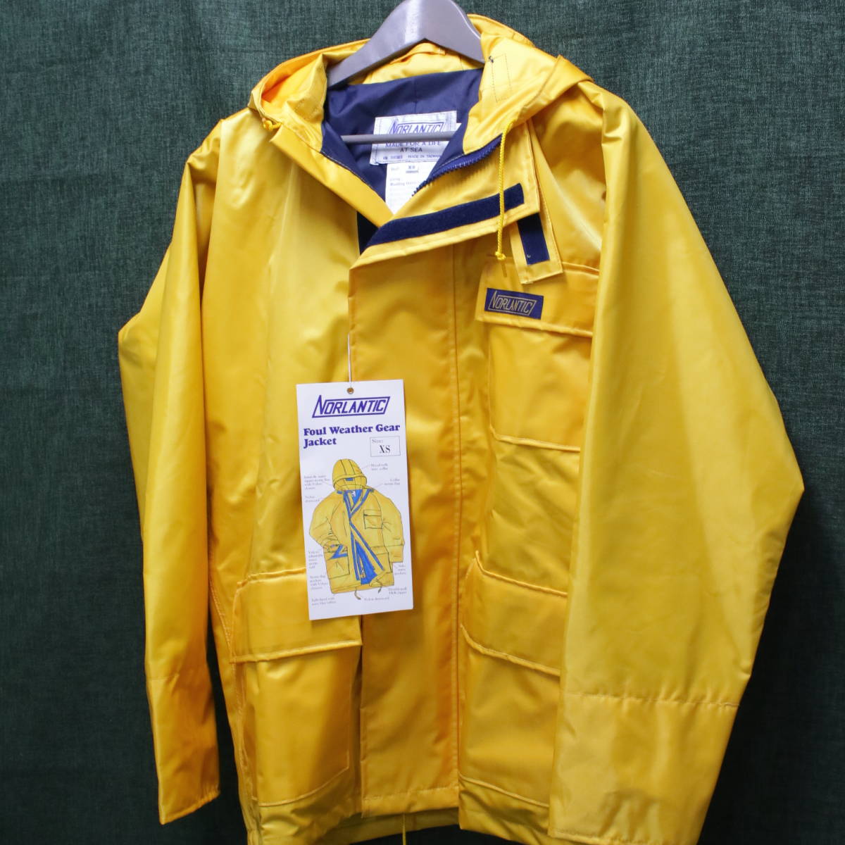 あ//A6448 デットストック品 NORLANTIC Foul Weather Gear Jacket セーラーマン(その他)｜売買された ...