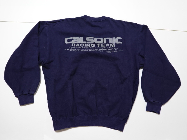 0107 CALSONIC RACING TEAM カルソニックレーシングチーム トレーナー スウェット コレクター向け(その他)｜売買された ...