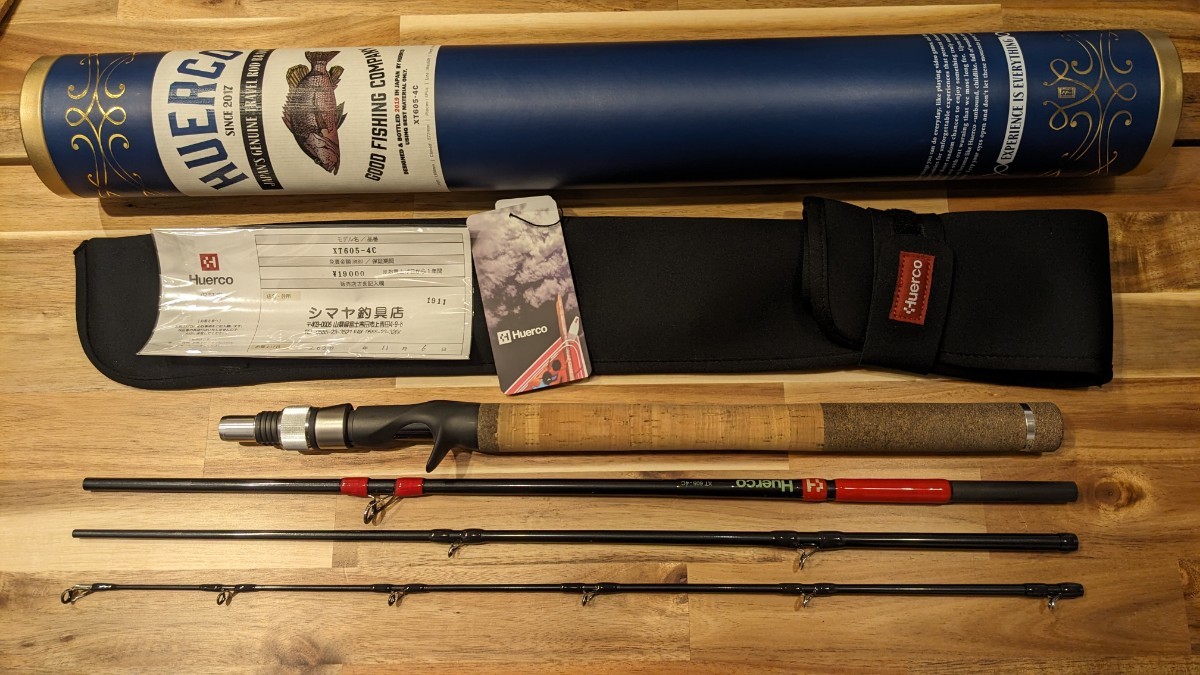 Huerco XT605-4C フエルコ(ルアーロッド)｜売買されたオークション情報、yahooの商品情報をアーカイブ公開 - オークファン ...
