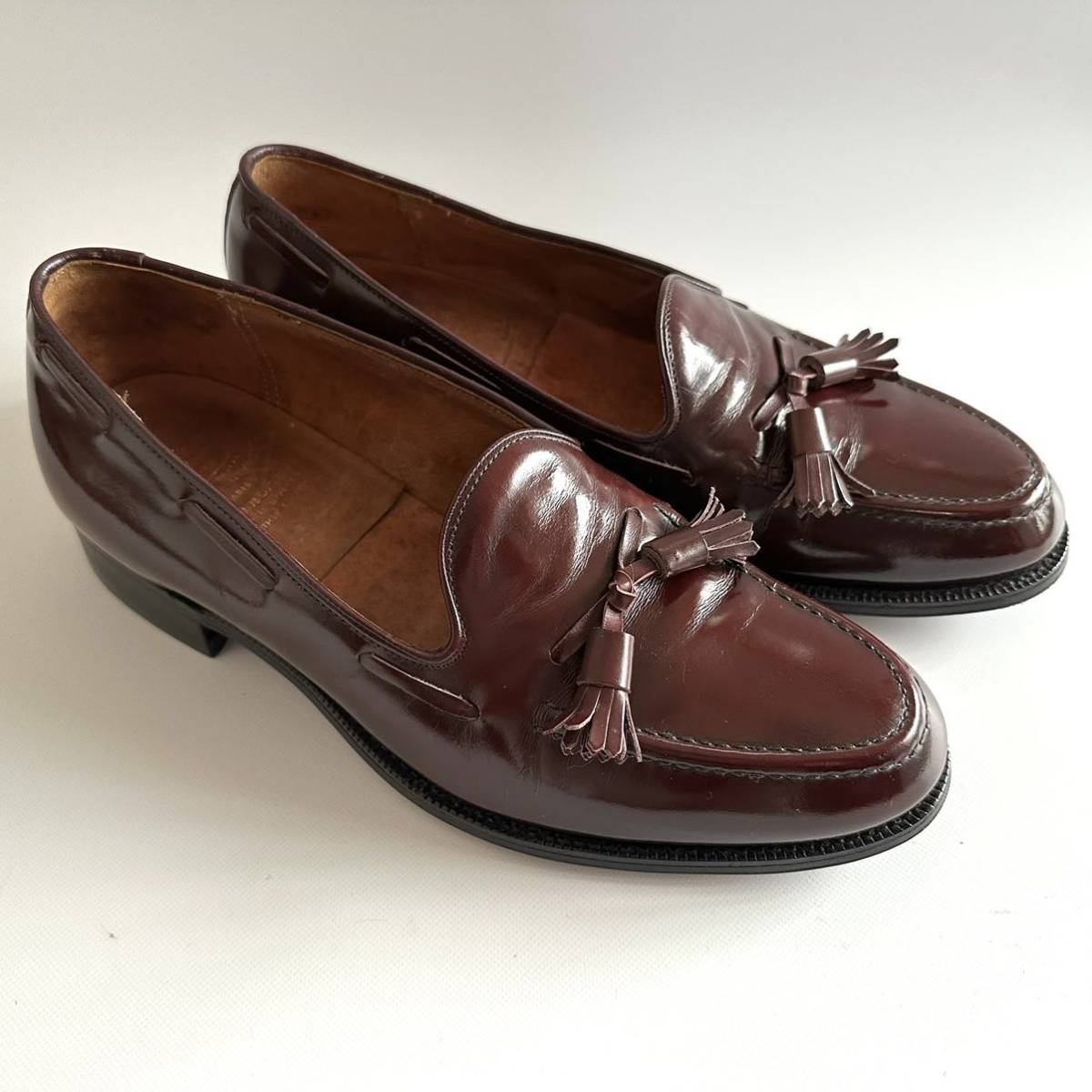 旧チャーチ Church's タッセルローファー KEATS 75F Burgundy(靴)｜売買されたオークション情報、yahooの商品情報 ...
