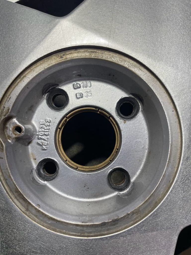 BORBET TYPE-A ボルベット タイプA 15インチ 7J シビック インテグラ カローラ bB キューブ usdm(社外品)｜売買さ ...