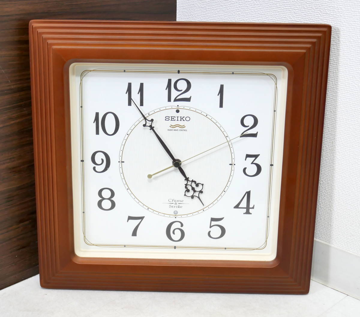R601-B269 SEIKO セイコー タイムクリエーション チャイム＆ストライク 電波掛け時計 RX208B(アナログ)｜売買された ...