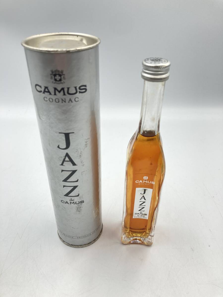 古酒 カミュ CAMUS COGNAC JAZZ de CAMUS ミニボトル 6cl 40％Vol 16100 フランス製 ケース入 ...