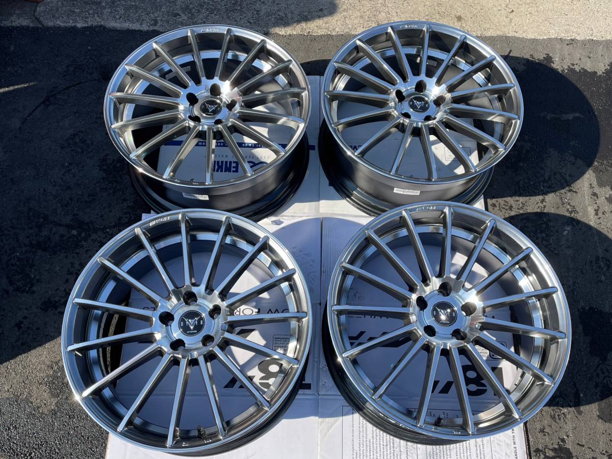 WORK ワーク RYVER F015 20インチ 20x8.5J +38 5穴 114.3 4本(5穴)｜売買されたオークション情報 ...