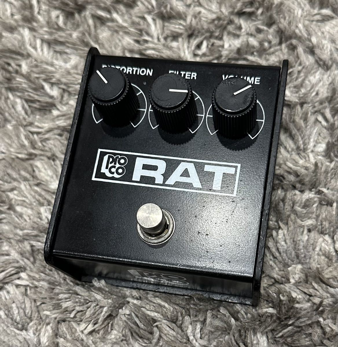 Proco RAT black face 1988年製 / made in USA / Proco / rat / Distortion ...