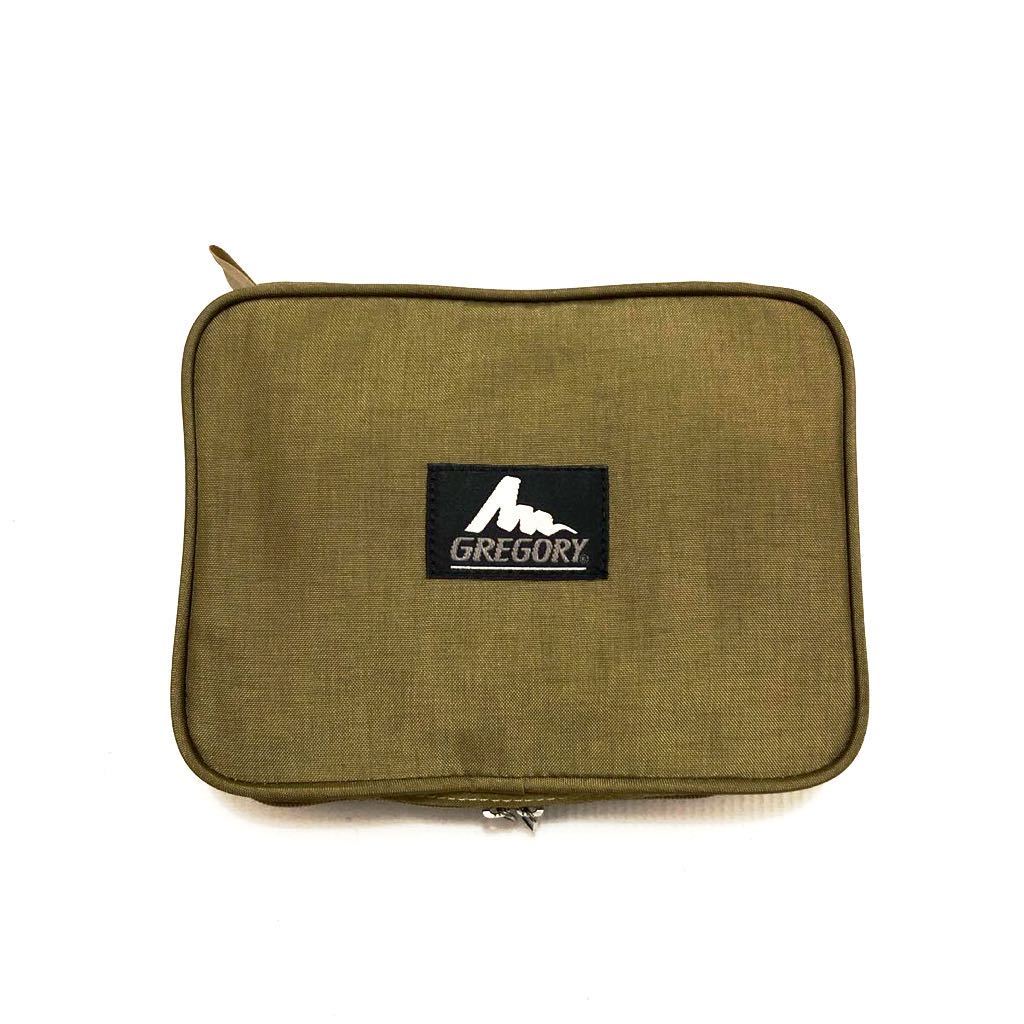 /GREGORY/旧タグ/旧ロゴ/Pouch/Multi Case/Khaki/Nylon100%/グレゴリー/ポーチ/マルチケース/小物入れ ...