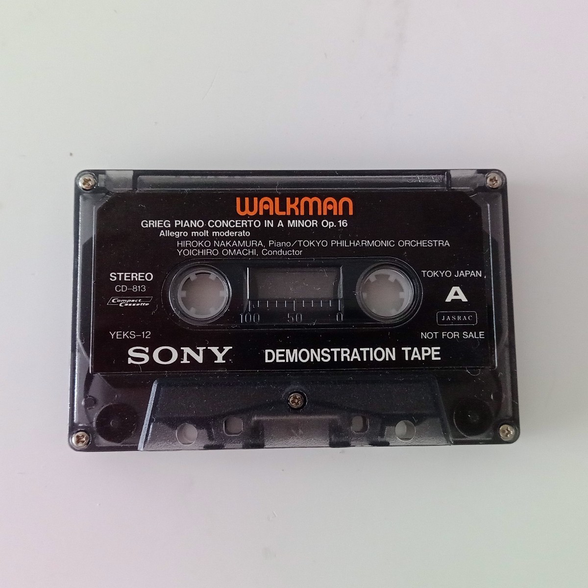 ビンテージ SONY WALKMAN DEMONSTRATION TAPE ウォークマン デモンストレーションテープ レトロ アンティーク ...