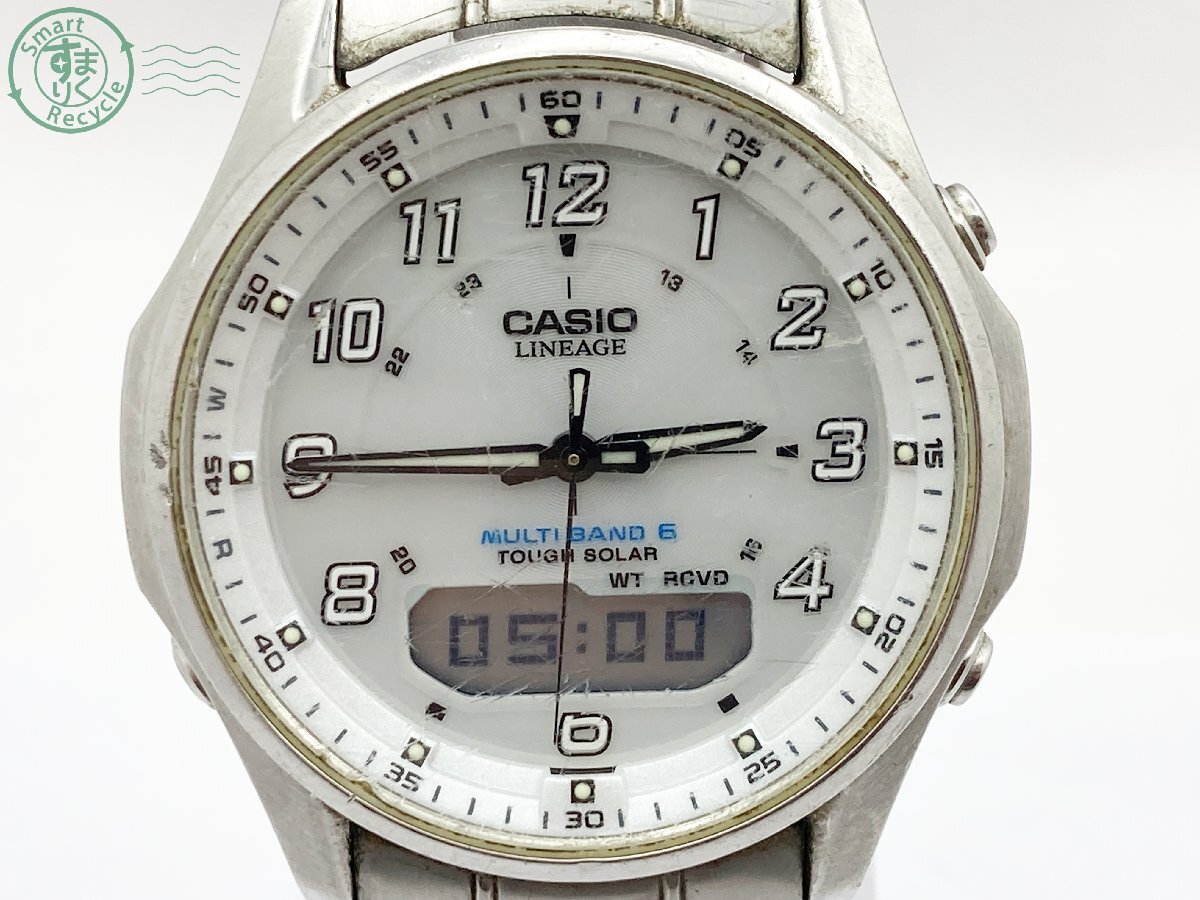 2403333067 ♭ CASIO カシオ LINEAGE リニエージ LCW-M100 腕時計 ウェーブセプター タフソーラー 電波 ...