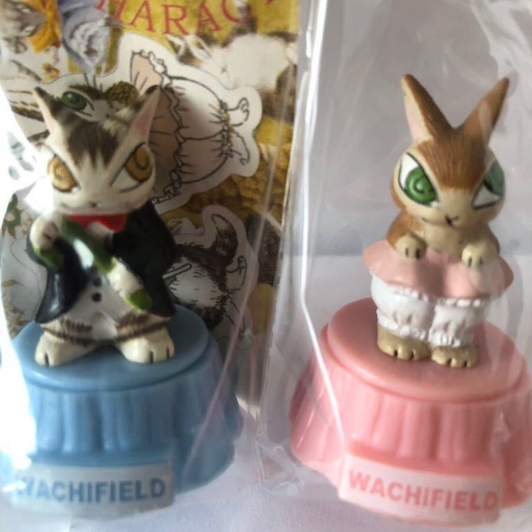 わちふぃーるど ダヤン 猫 スタンプ フィギュア ②人形 WACHIFIELD べべ dayanマスコット 兎 ウサギ 動物 ミニチュア 池田あきこ かわいい(キャラクター)｜売買された ...